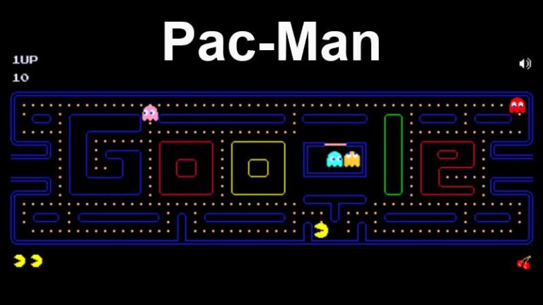 Pac Man Online Single Player Game On PC Free - Gameplay
