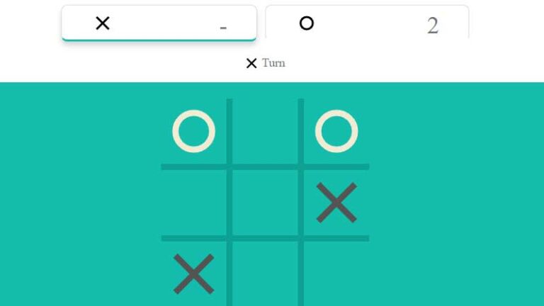 Tic Tac Toe Online Two Player Game On PC - Gameplay And Rules